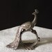 Reed and Barton Peacock Napkin Ring, Silver Plate, Vintage, 1824 Series ...