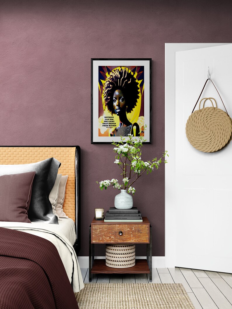 Maya Angelou Quote, Nothing Can Dim the Light That Shines From Within ...