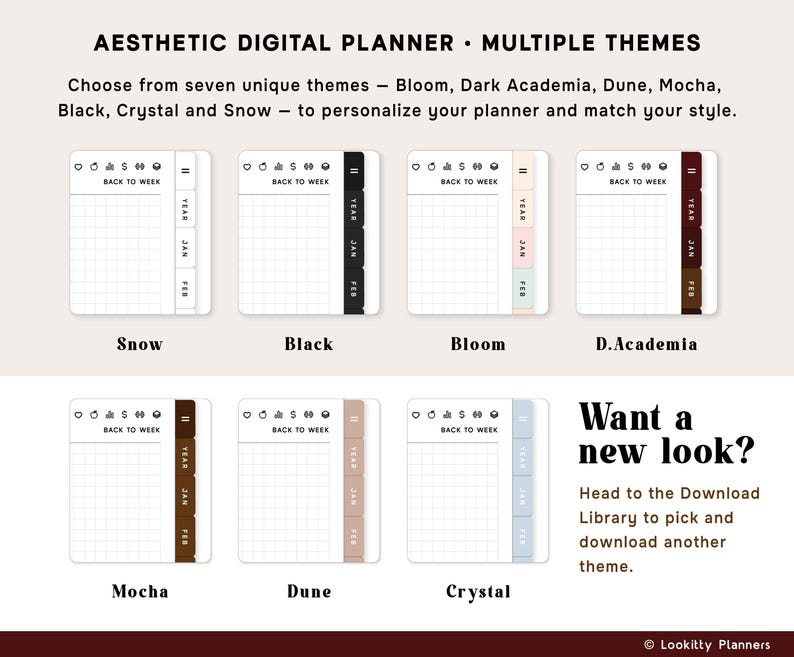 Planner Templates Compatible With Remarkable Paper Pro, 2026 2027 2028 ...
