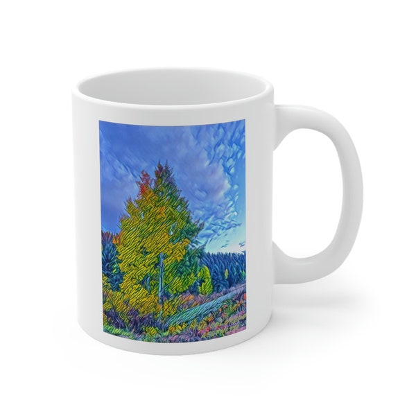 Aspen Tree Mug - Etsy