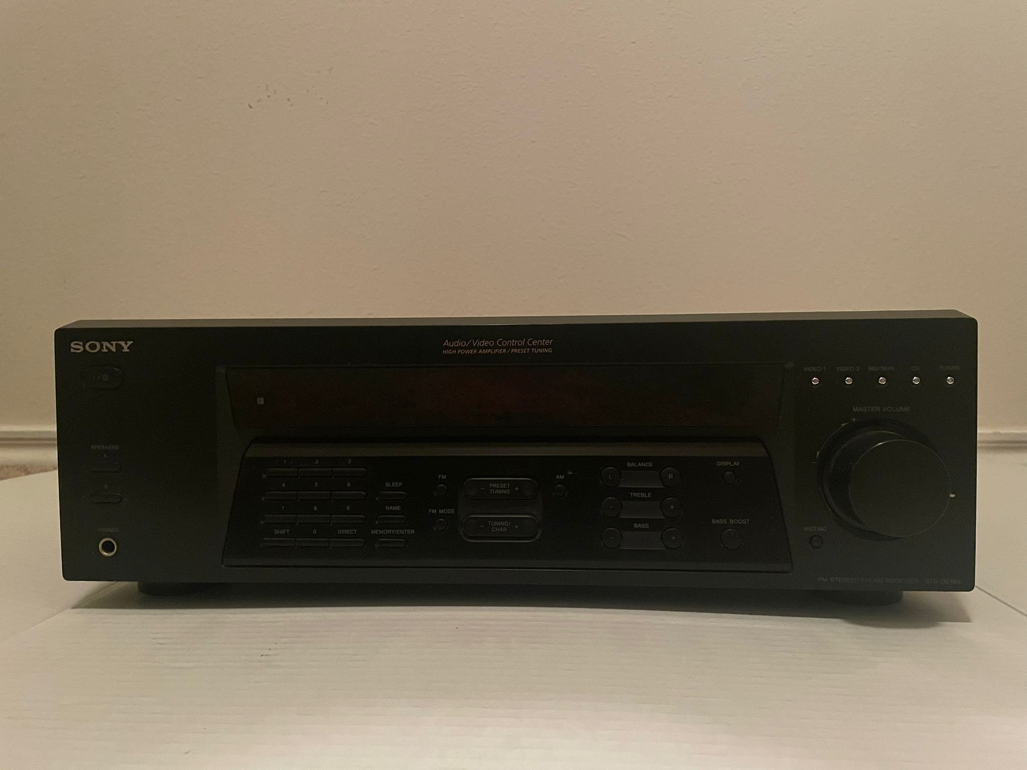 Sony STR DE185 2 Channel 100 Watt Receiver - Stereo Receiver - Etsy