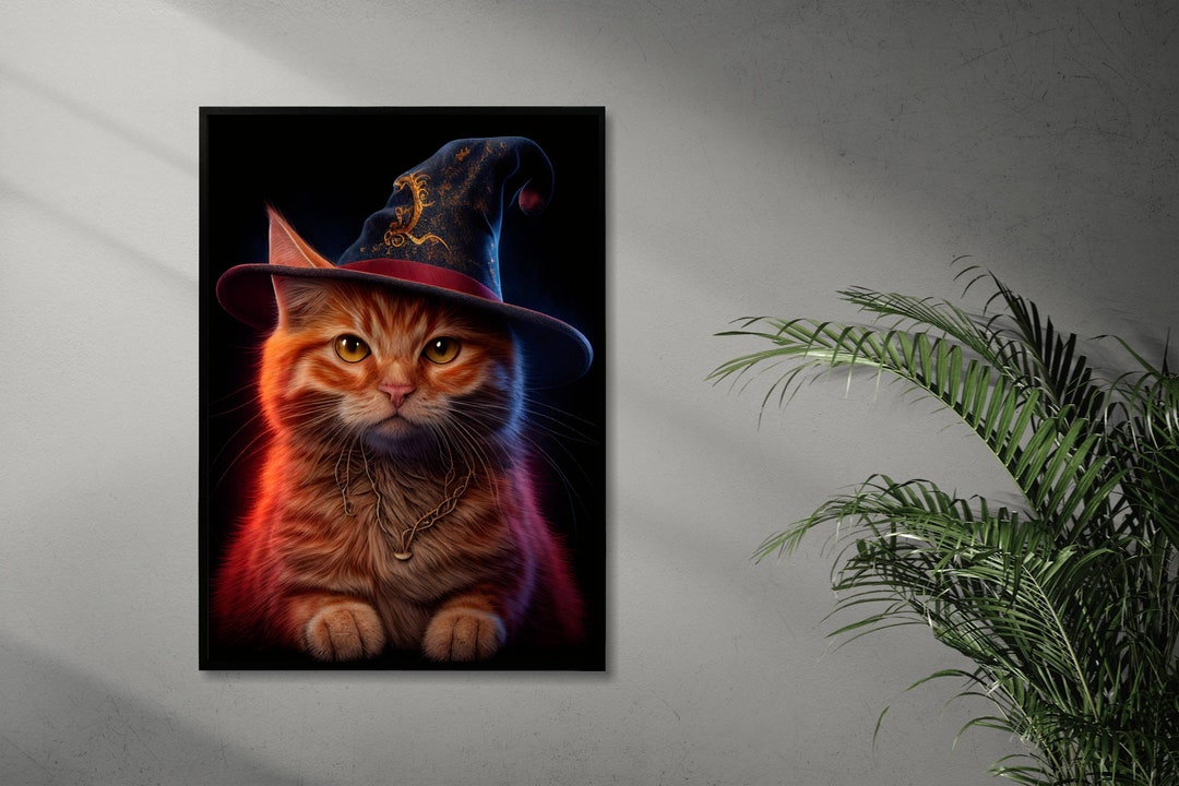 HP Red and Gold House Colors Cat - Etsy