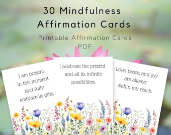 Printable Affirmation Cards for Kids Perfect for at Home or - Etsy