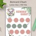 Reward Chart Printable for Kids, Strawberry Reward Chart, Fun Behavior ...
