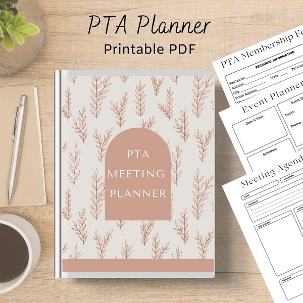 Pta Planner - Etsy