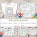 Printable Mother's Day Craft, Happy Mother's Day, Handprint Art, Kids ...