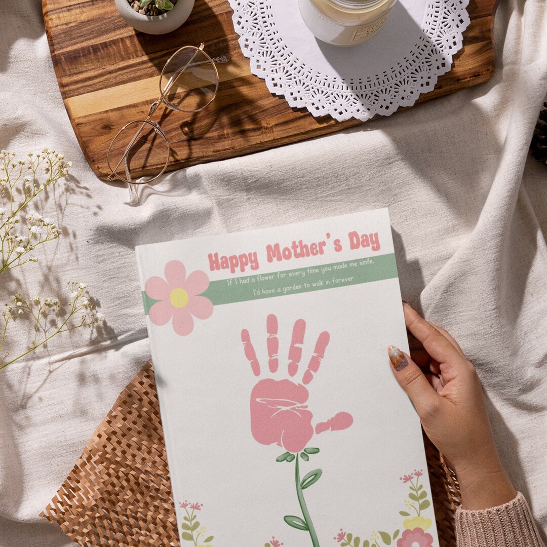 Printable Mother's Day Craft, Happy Mother's Day Kids Craft, Kids ...