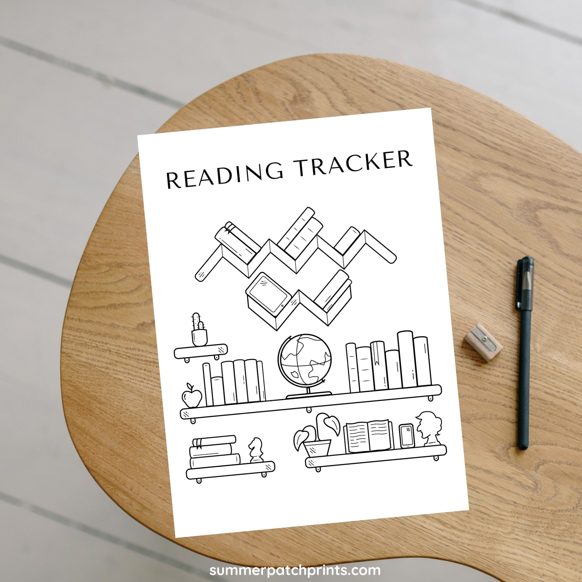 Kids Reading Challenge Bundle, Printable School Reading Challenge for ...