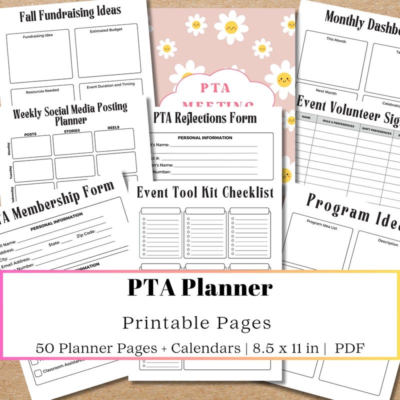 Pta President Binder - Etsy