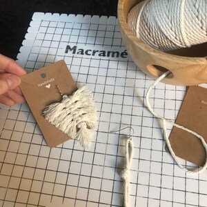 Handmade Macramé Earrings - Etsy