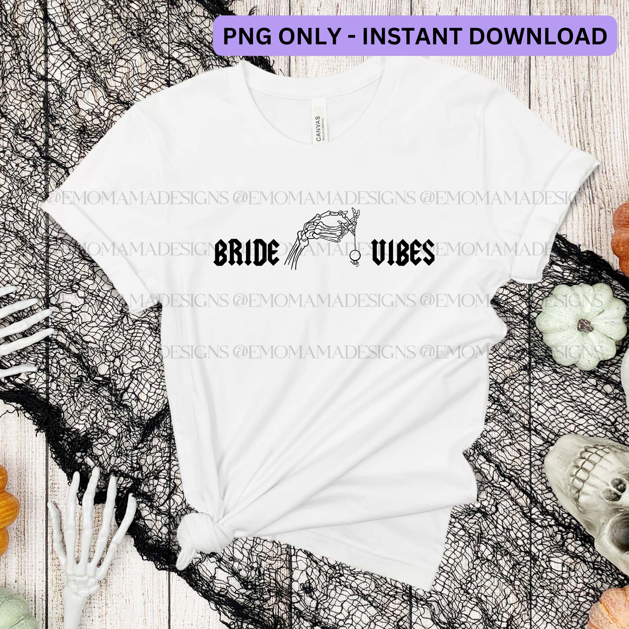 Skeleton Bride Bundle PNG Bundle Spooky Bride Emo Bride Goth Bride Till ...