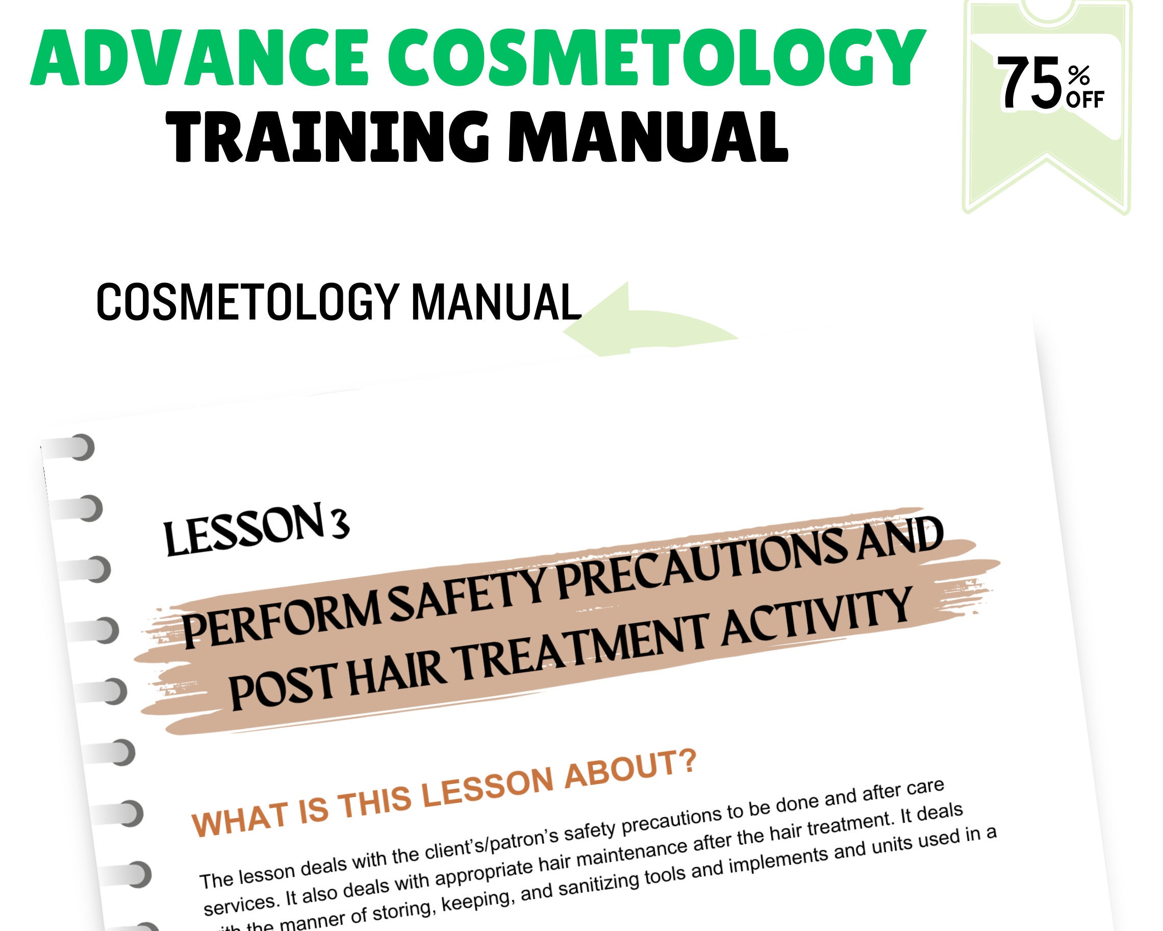 2024 Cosmetology Hair and Scalp Treatment Ultimate Training Manual ...