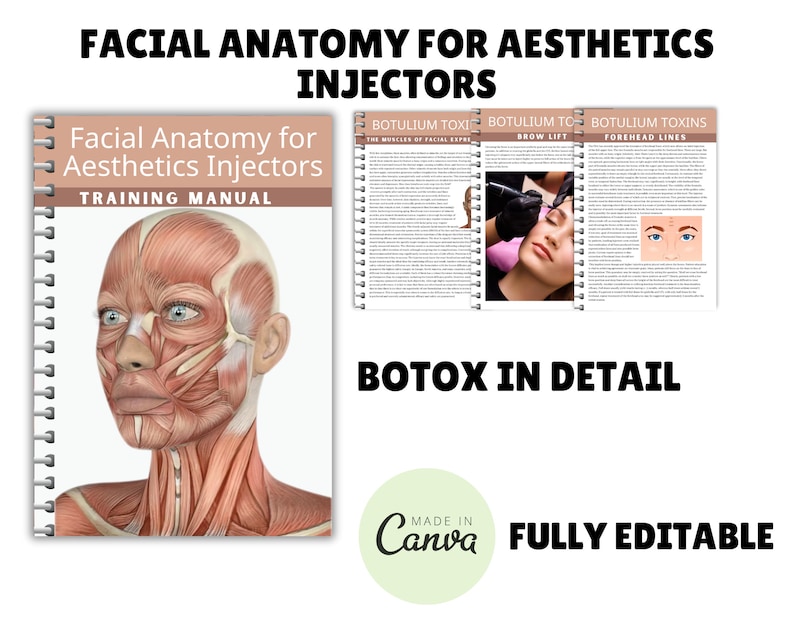 Facial Anatomy for Aesthetics Injectors Training Manual, PDF Ebook ...