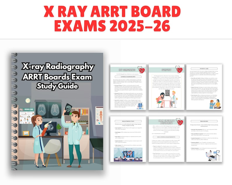 ARRT X-ray Radiography Boards Exam Study Guide (digital Download) - Etsy