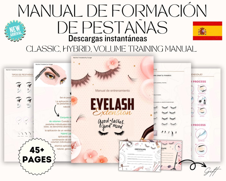 Eyelash Extension Training Manual: Beginner Guide (PDF & PNG) - Etsy