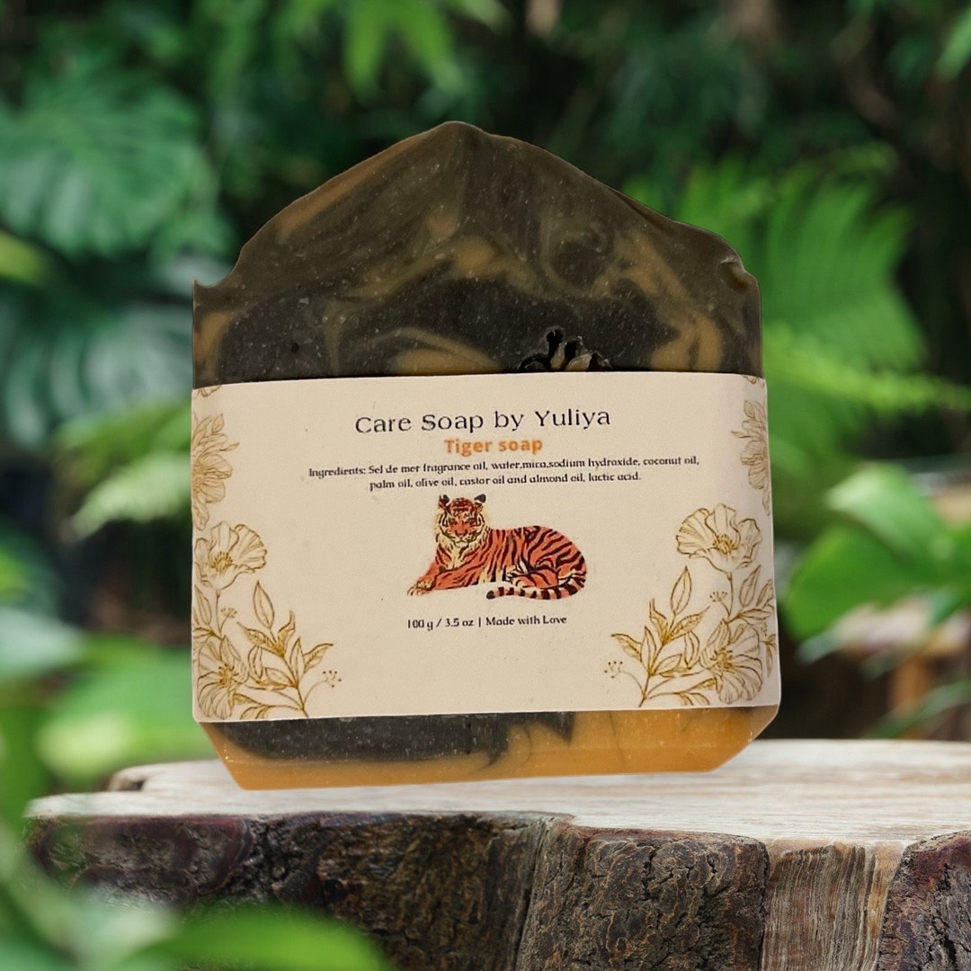 Tiger Soap. - Etsy