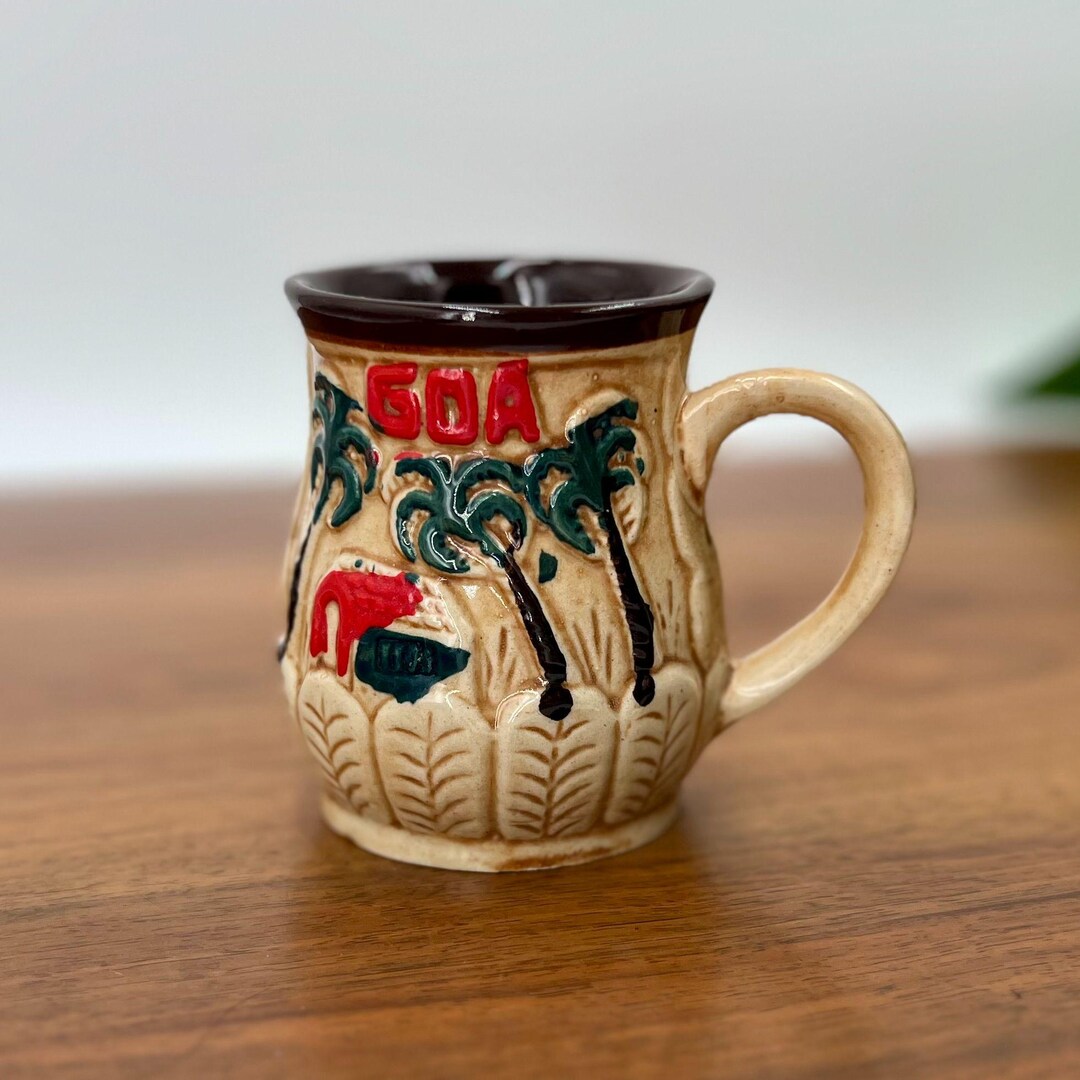 Vintage Sunshine China Goa Beach Mug - Etsy