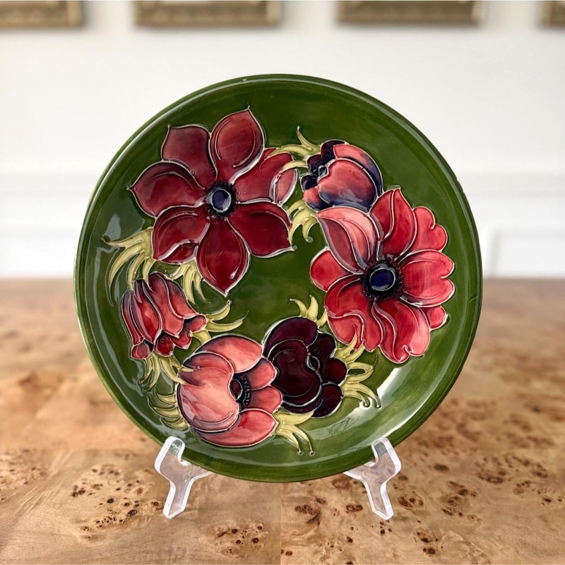Vintage Moorcroft Anemone - Etsy