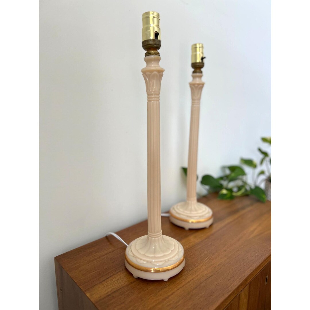 Vintage 1951 Aladdin Alacite Lamps - Etsy