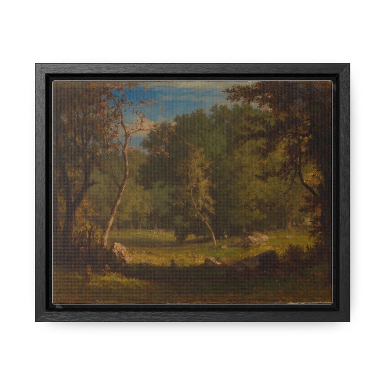 Elf Ground Print of Oil on Canvas George Inness Painting Wall Decor ...