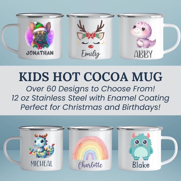 Hot Cocoa Mugs - Etsy