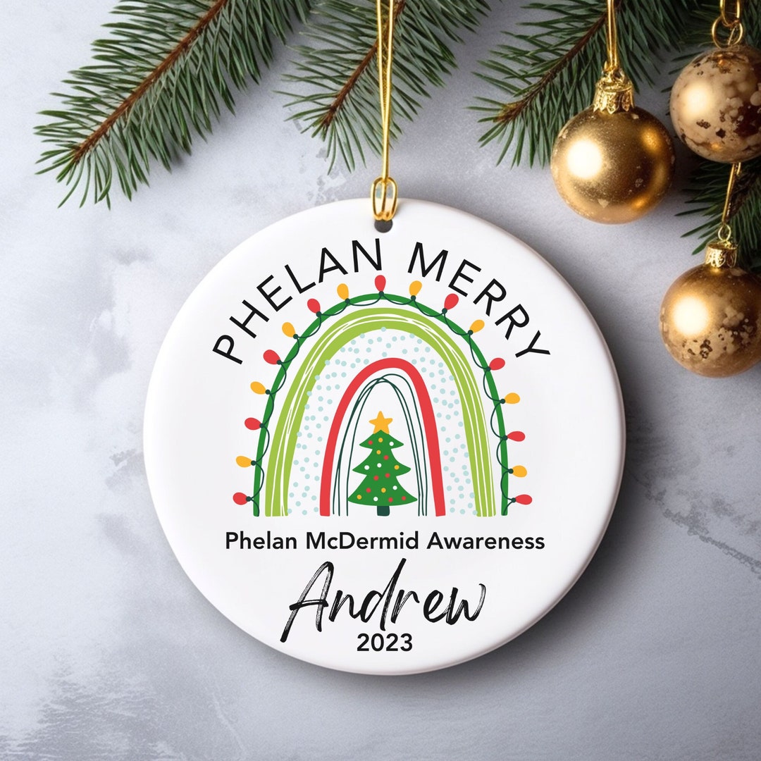 Personalized Phelan Mcdermid Christmas Ornament, Phelan Merry Ornament ...