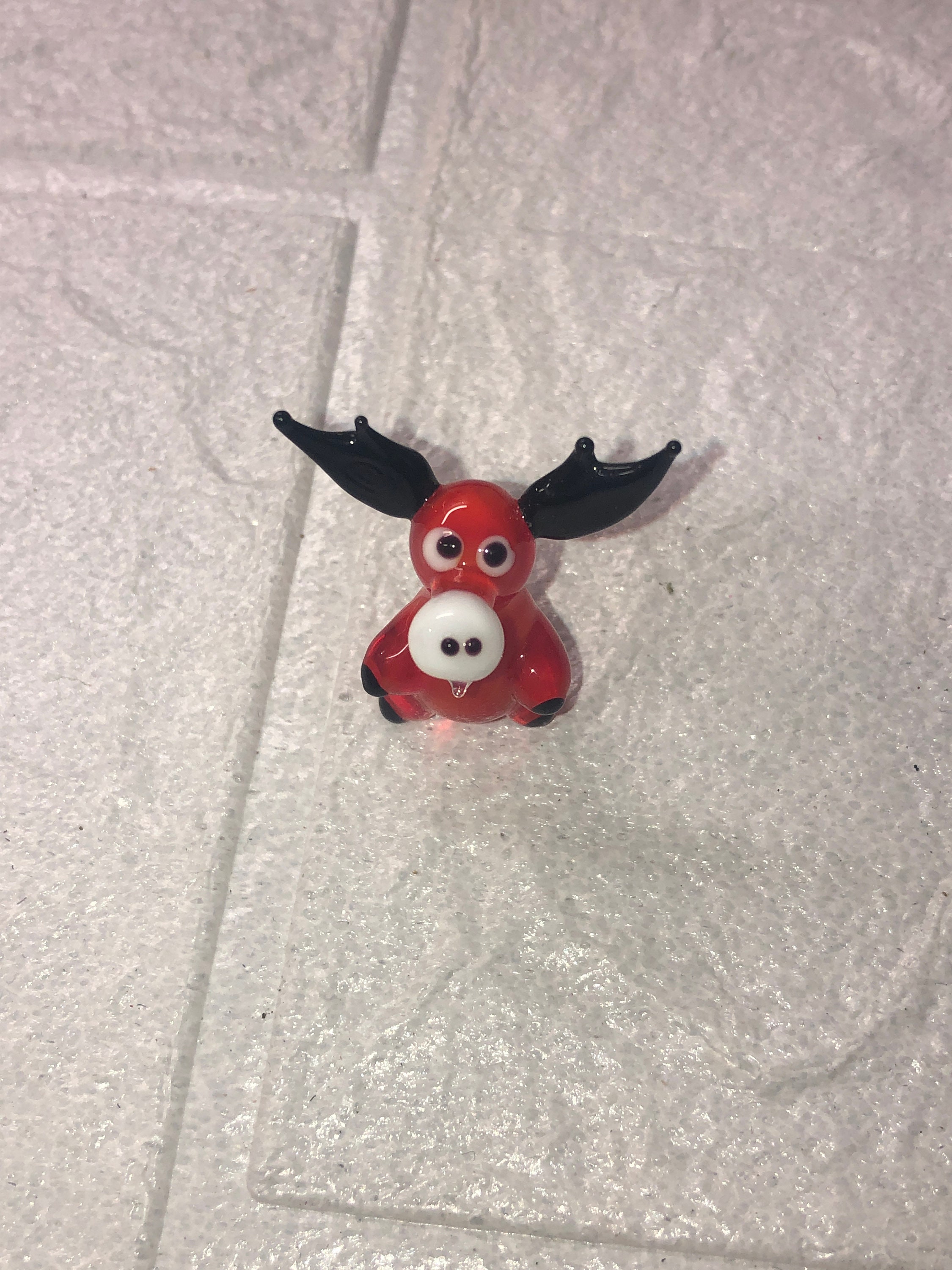 Moose a Glass Figure of Moose Miniature Moose Murano Glass - Etsy UK