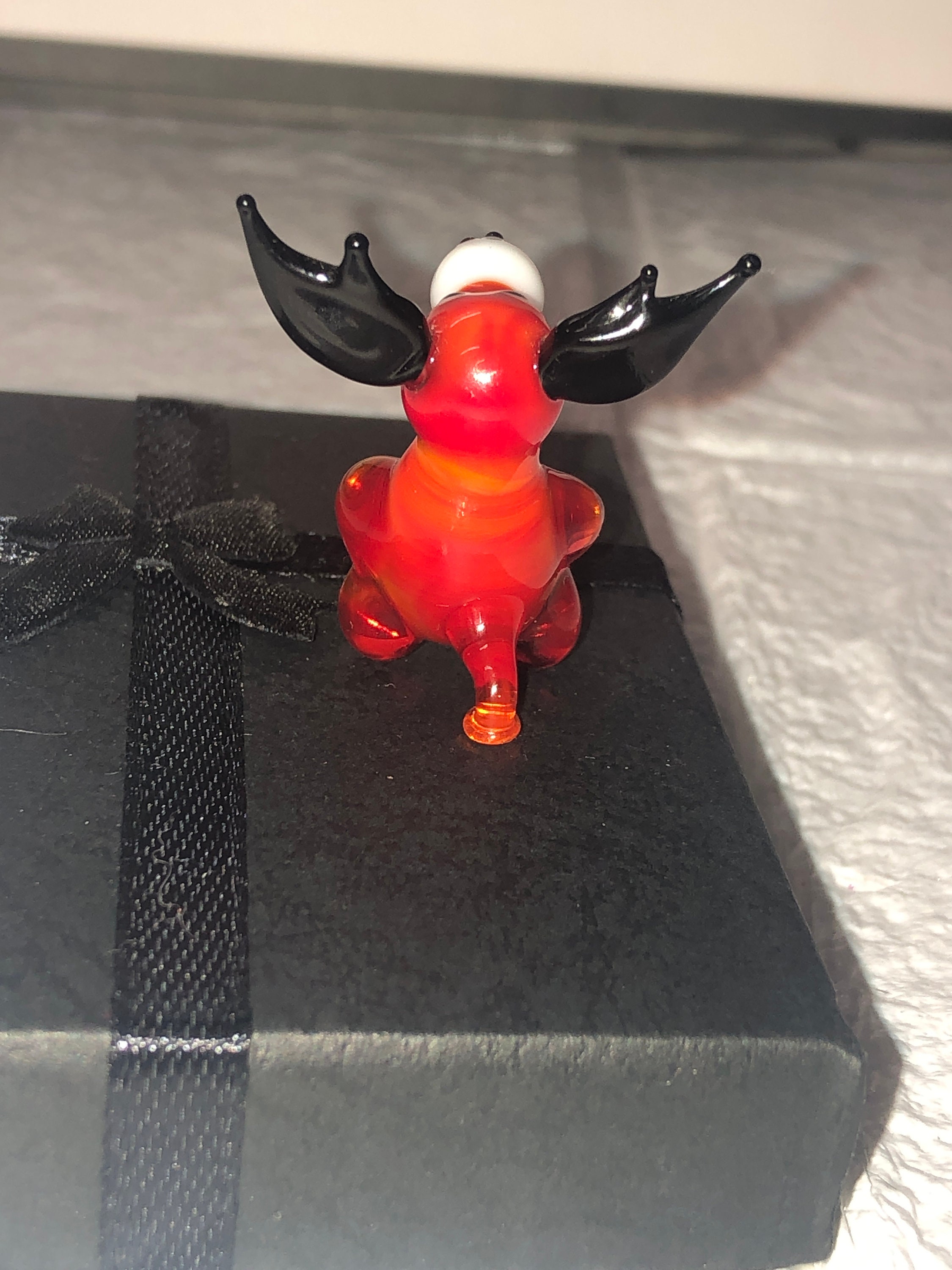 Moose a Glass Figure of Moose Miniature Moose Murano Glass - Etsy UK