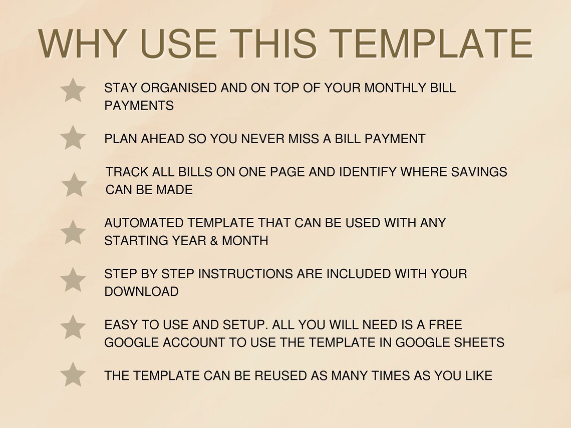 Monthly Bill Tracker Template Google Sheets, Expense Organizer ...