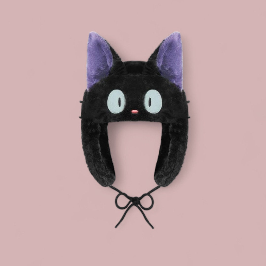 Cute Anime Cat Ushanka Hat Cute Kitty Hat Kikis Delivery Service Y2k Hat Etsy