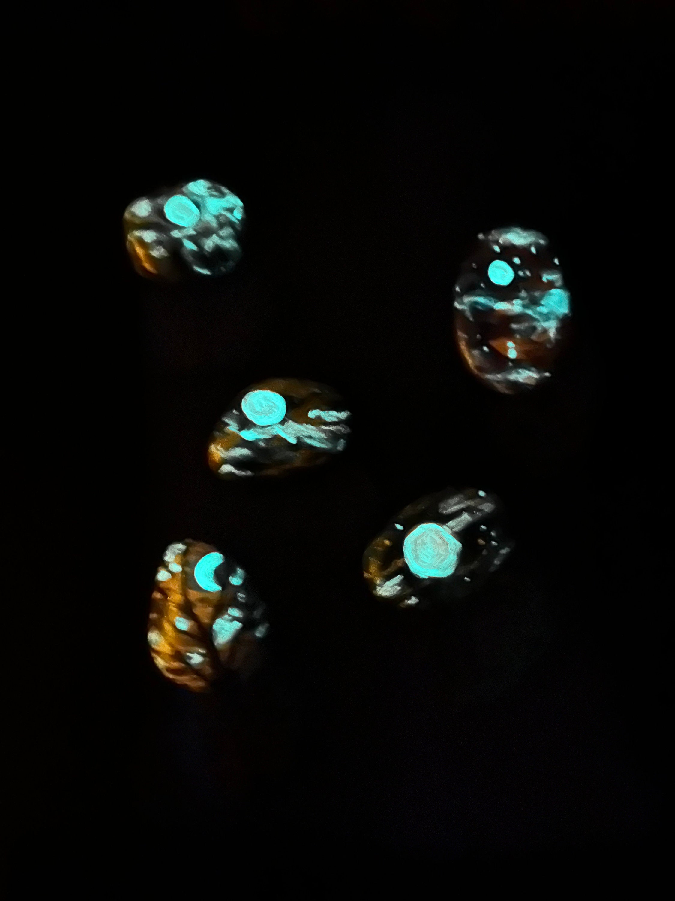 Hand Painted Stones, Painted Rocks, Glow in the Dark Rocks, Night Sky ...