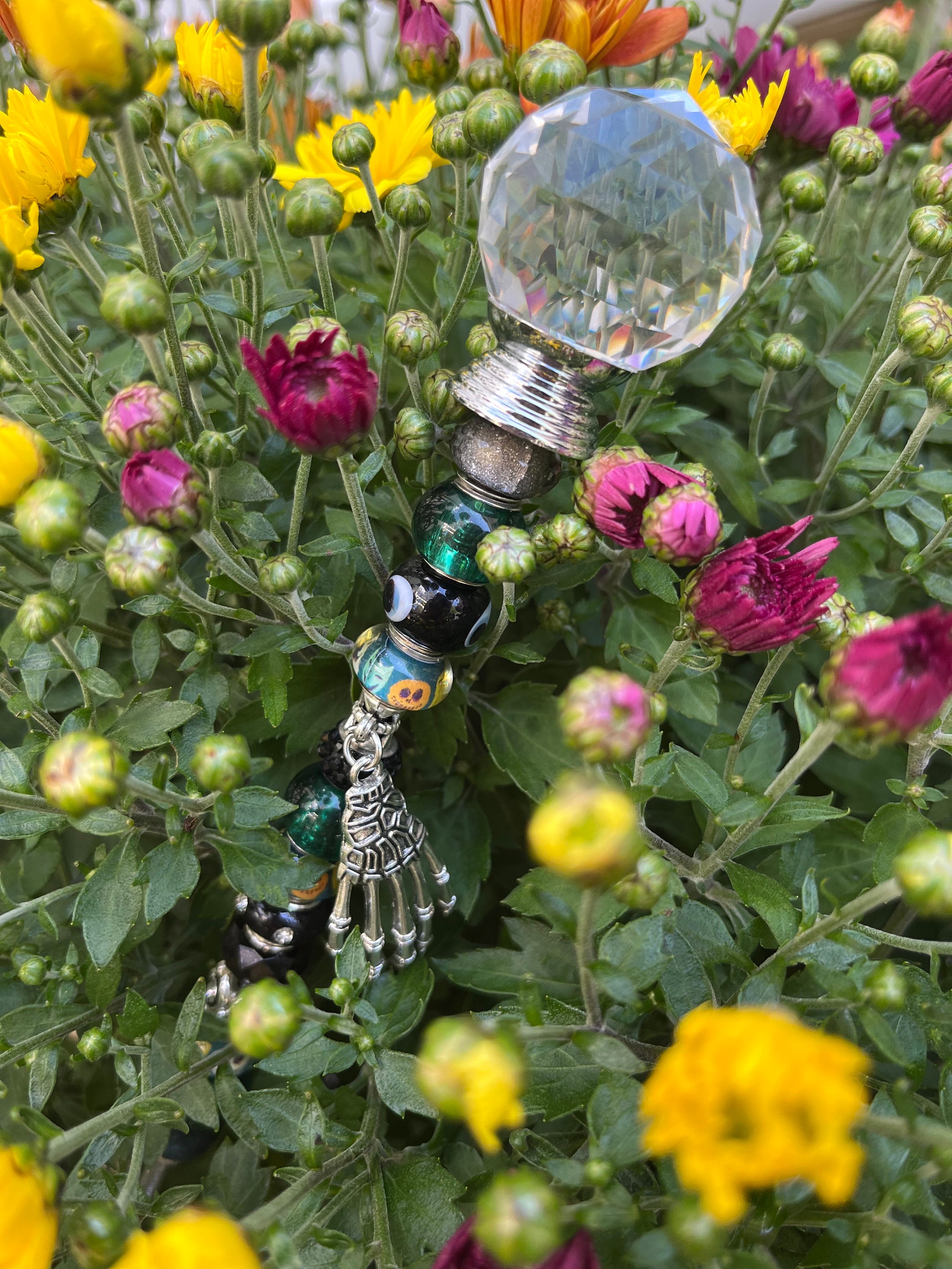 Nightmare Before Christmas Decorative Wand,beaded Wand,skeletons,unique ...