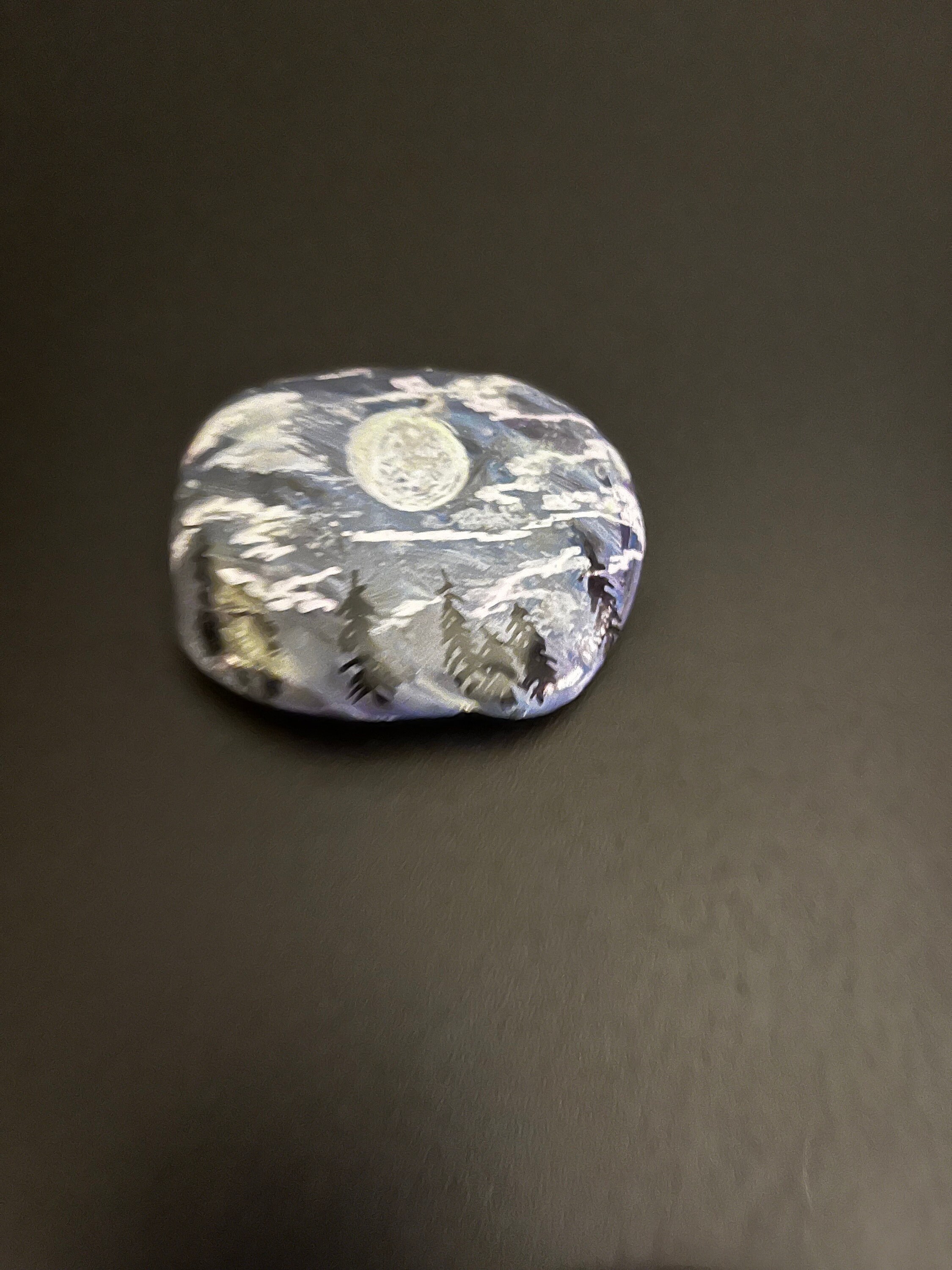 Hand Painted Stones, Painted Rocks, Glow in the Dark Rocks, Night Sky ...