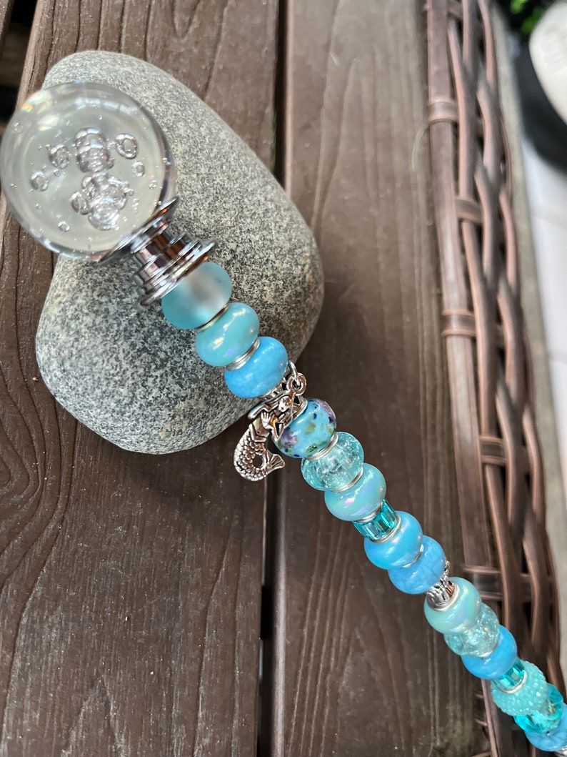 Mermaid Wands, Pirate Decor, Decorative Wands, Plant and Garden Stake ...