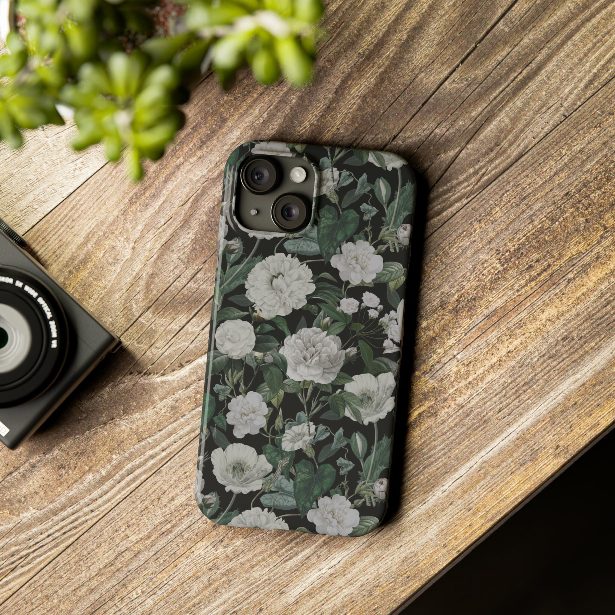William Morris Inspired Floral iPhone Case, Fall Phone Case, Wildflower ...