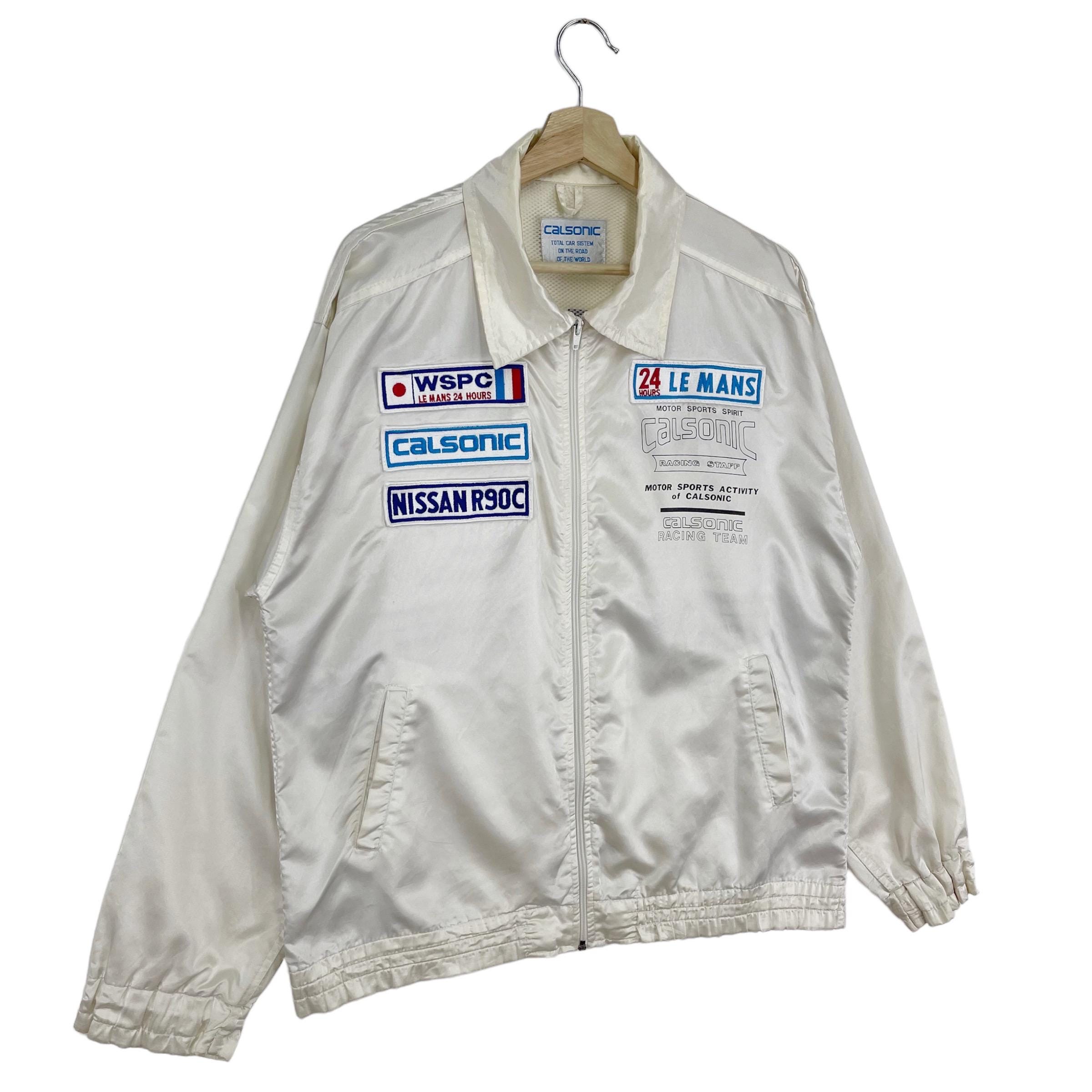Vintage 90’s Calsonic Motorsport Team Racing Satin Jacket Nissan Gtr ...