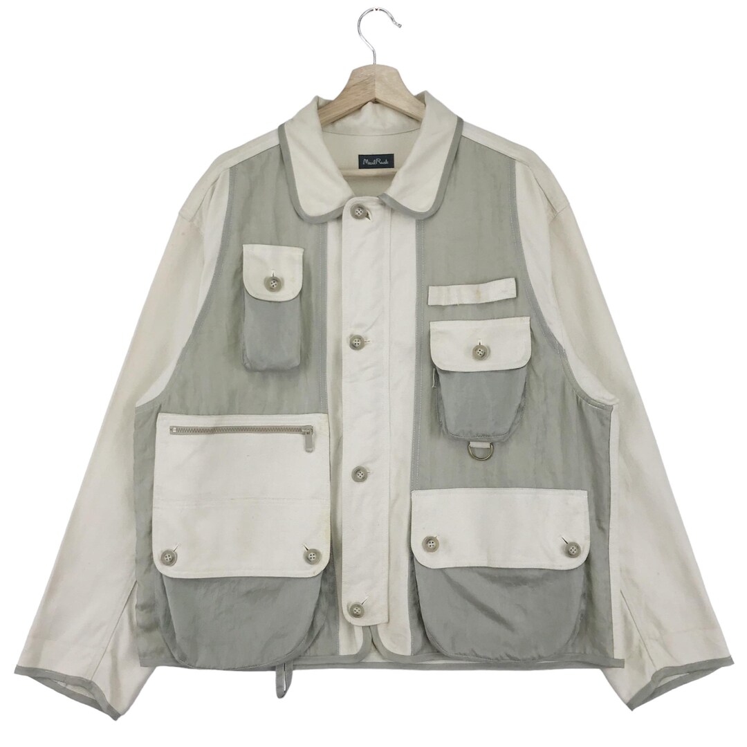 Vintage 90’s Maul Ruck Tactical Canvas Jacket Multi Pocket Outdoorman ...
