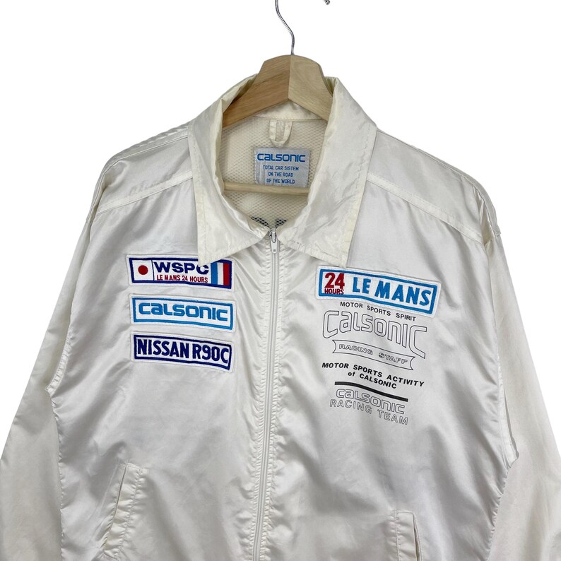 Vintage 90’s Calsonic Motorsport Team Racing Satin Jacket Nissan Gtr ...