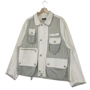 Vintage 90’s Maul Ruck Tactical Canvas Jacket Multi Pocket Outdoorman ...