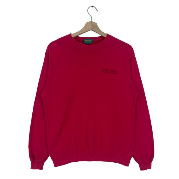 Vintage Kenzo Sweatshirt Embroidery Big Logo Jumper Pullover Sweatshirt Size Medium Etsy Canada