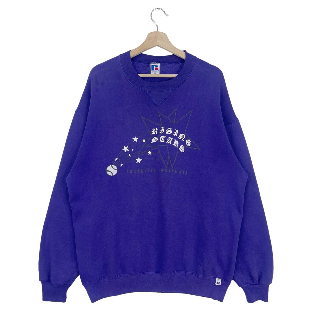 Vintage 90’s Rising Star Softball Sweatshirt Big Logo Team Lastpitch ...