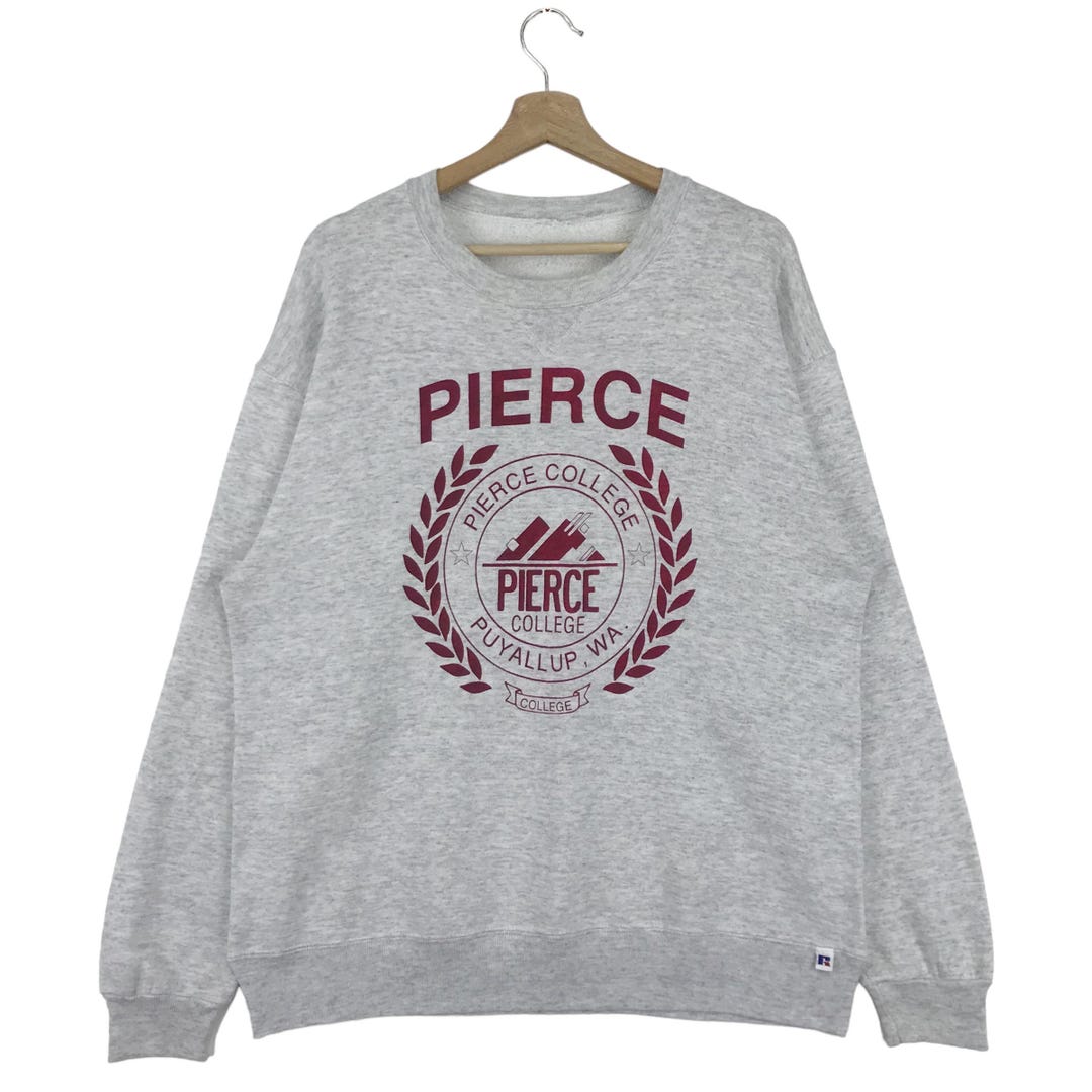 Vintage Pierce College Sweatshirt Big Logo Pullover Jumper Sweatshirt ...