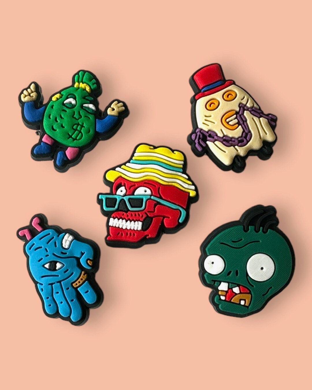 Funky Croc Charms Weird Croc Charms Cute Croc Charms - Etsy UK