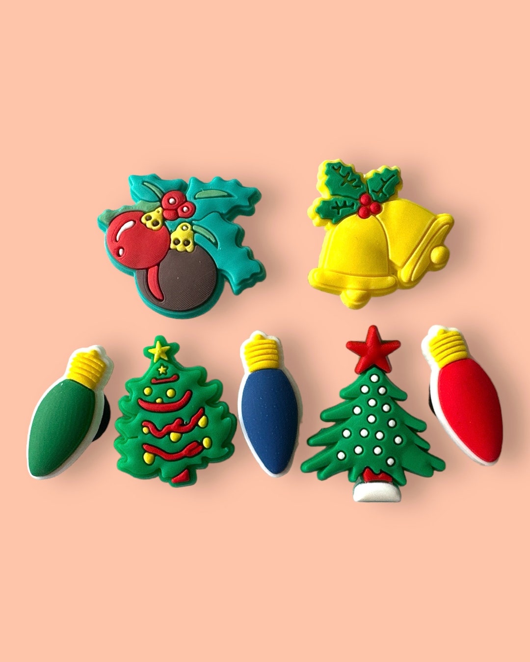 Christmas Day Croc Charms Christmas Tree Jibbitz Christmas - Etsy