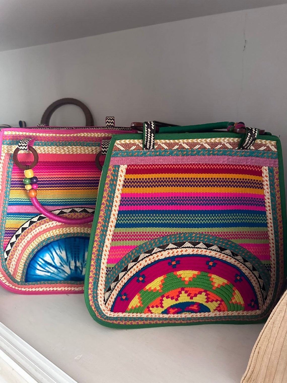 Hand Woven Tote Bags - Etsy