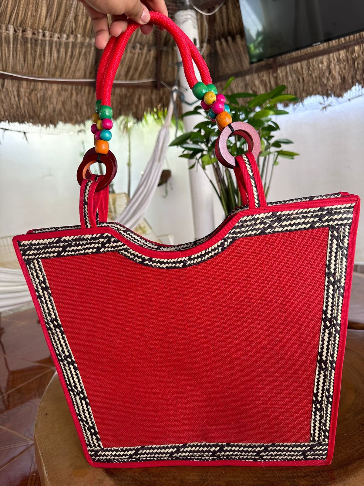Hand Woven Tote Bags - Etsy