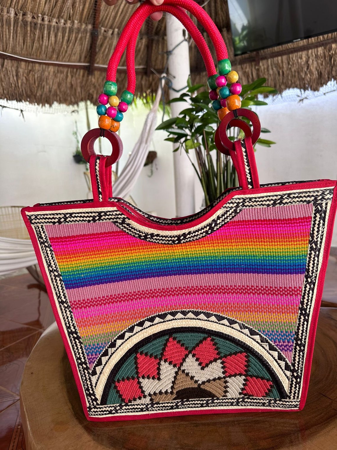 Hand Woven Tote Bags - Etsy