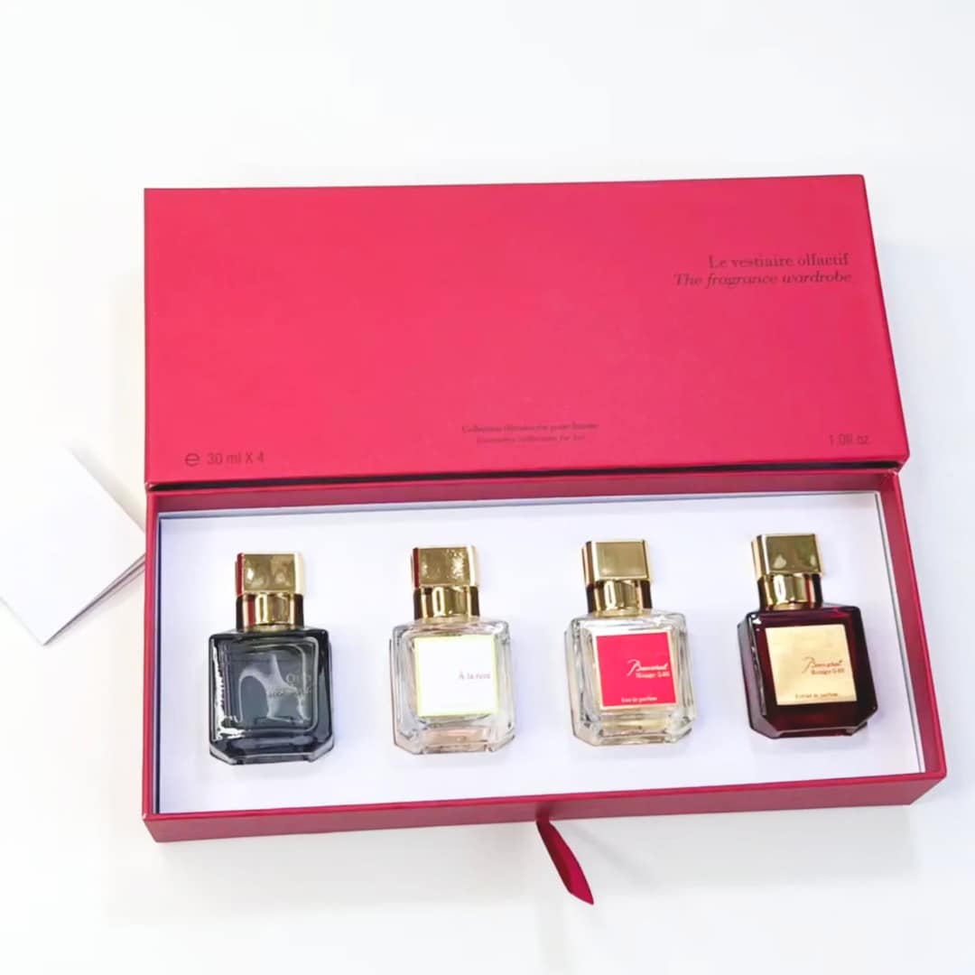 Baccarat Perfume Set 30mlx4 Bottle Maison Bacarat Rouge 540 - Etsy