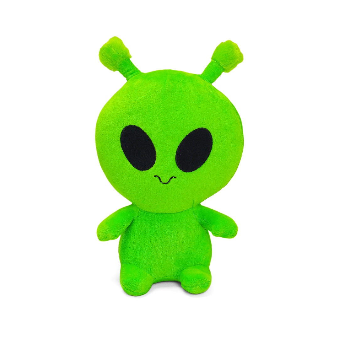 Cute Green Alien Plush Toy - Etsy