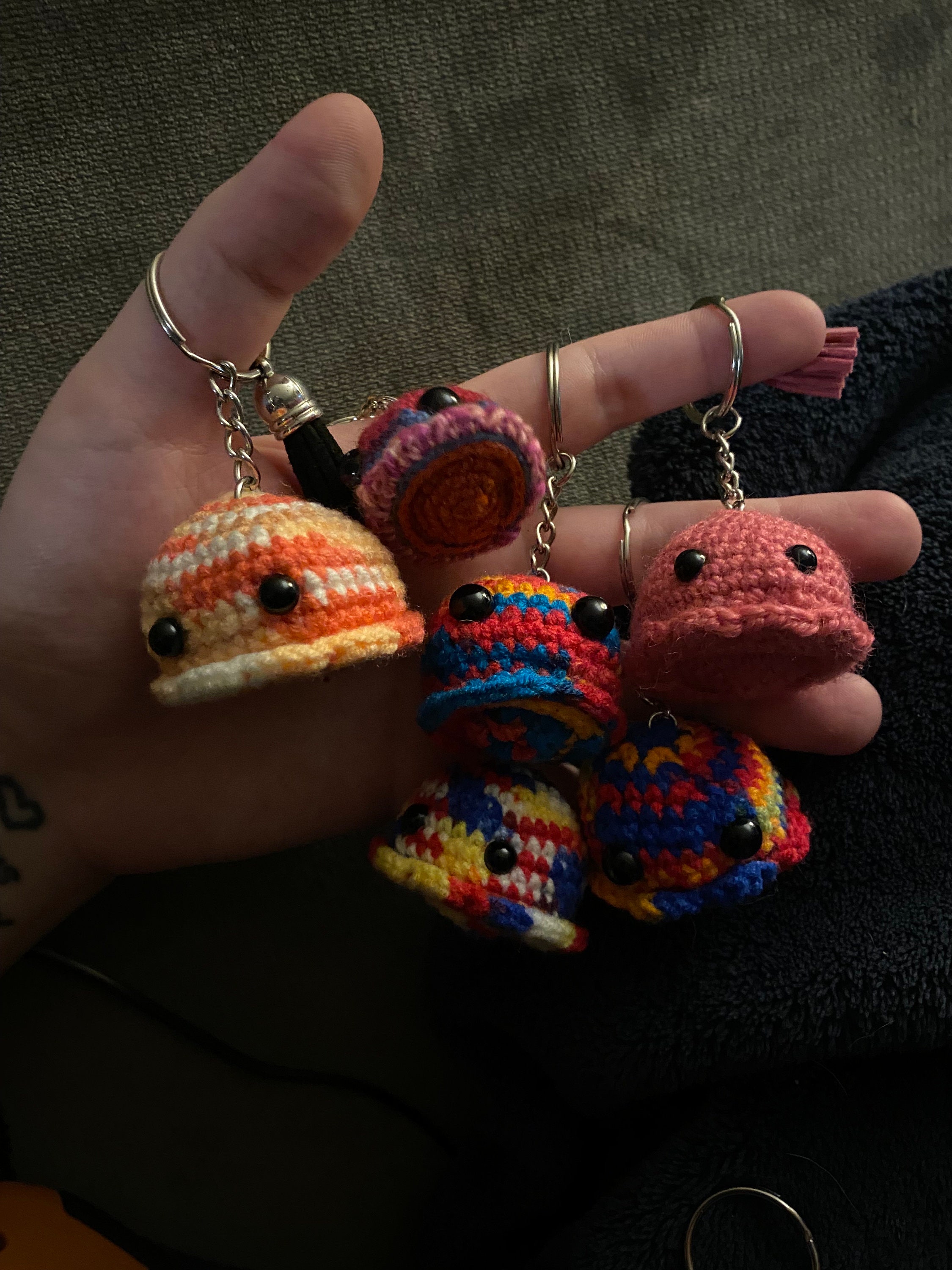 Handmade Crochet Keychains - Etsy